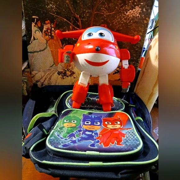 AUDLEY TOY/PJMASK | Toys | Super Wings Transforming Airplane Robot ...